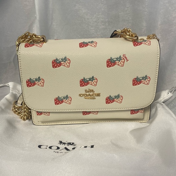 Coach | Bags | Coach Klare Crossbody With Strawberry Print Pattern ...